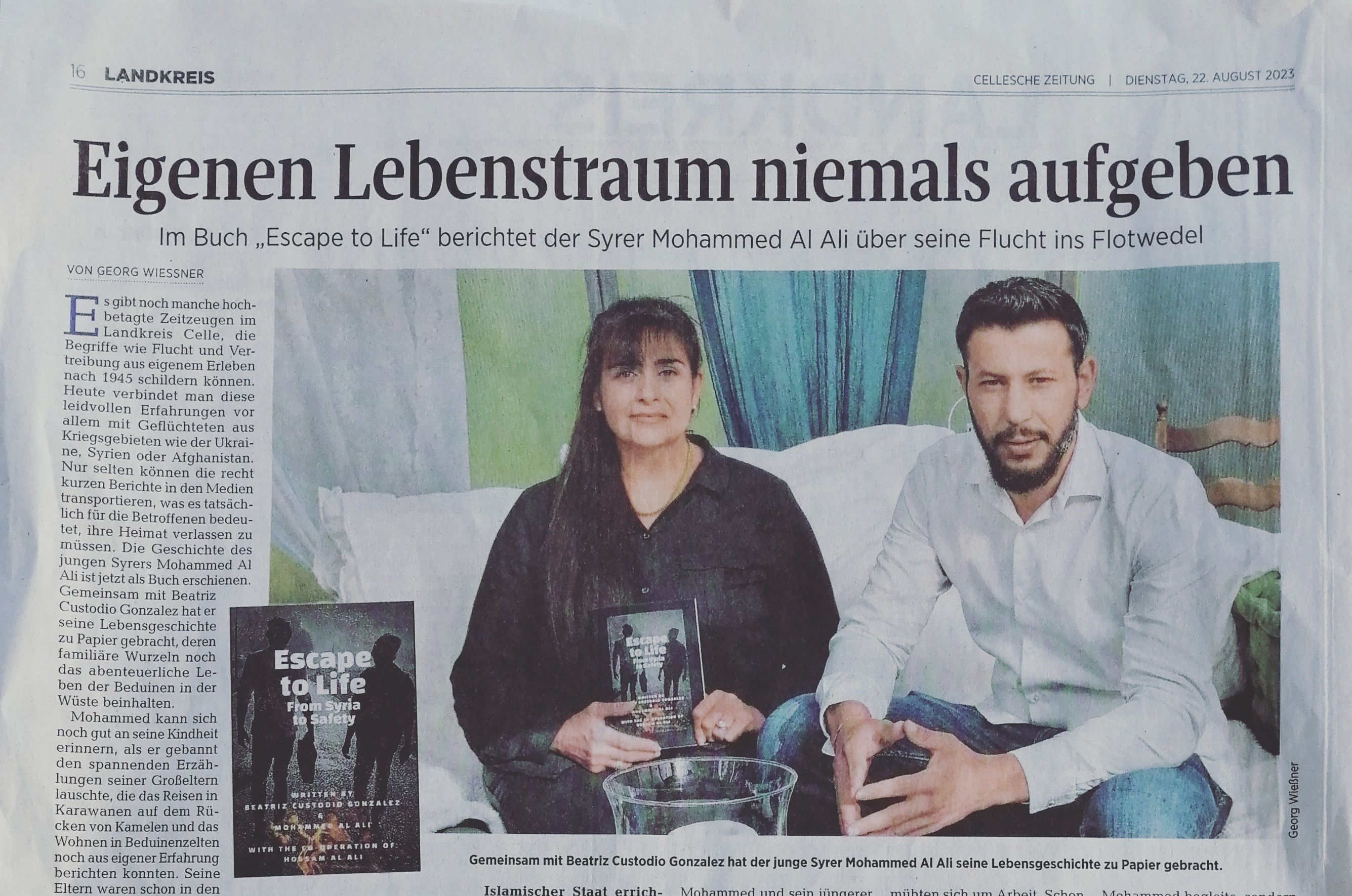 Book reviews, Newspaper Interviews and TV – Escape to Life – The ...